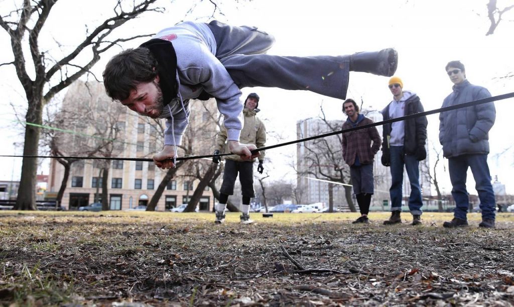 Meet Michael Matrejek of the Chicago Slackliners Association & BREATHE ...