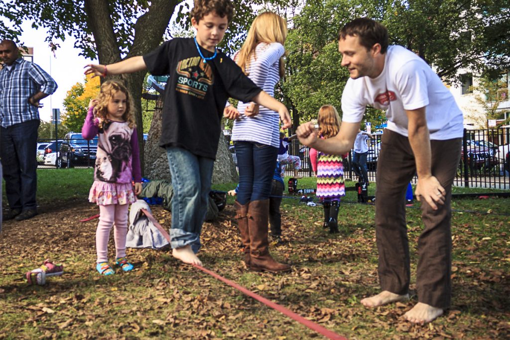Meet Michael Matrejek of the Chicago Slackliners Association & BREATHE ...