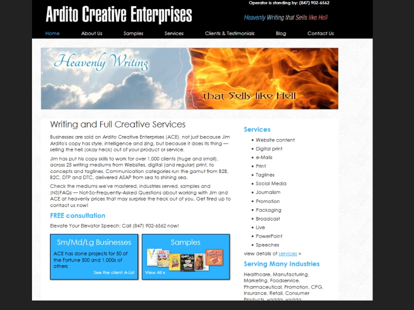 Meet James (Jim) Ardito of Ardito Creative Enterprises (ACE) in North ...